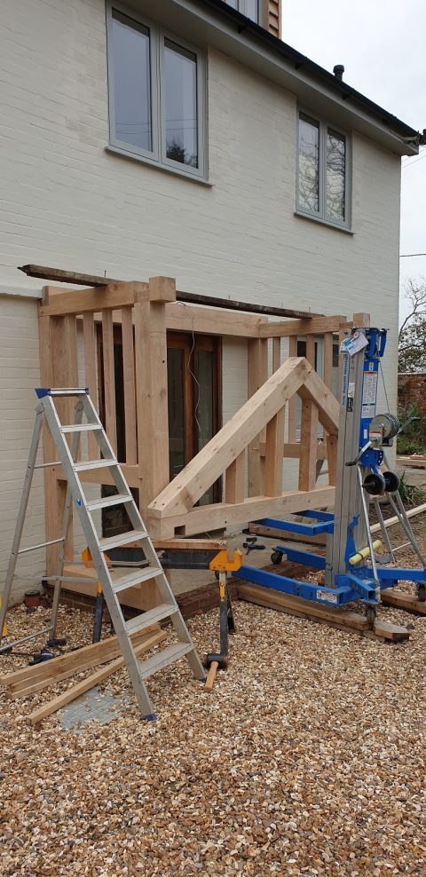 New-Forest Oak Porch - My Oak Frame